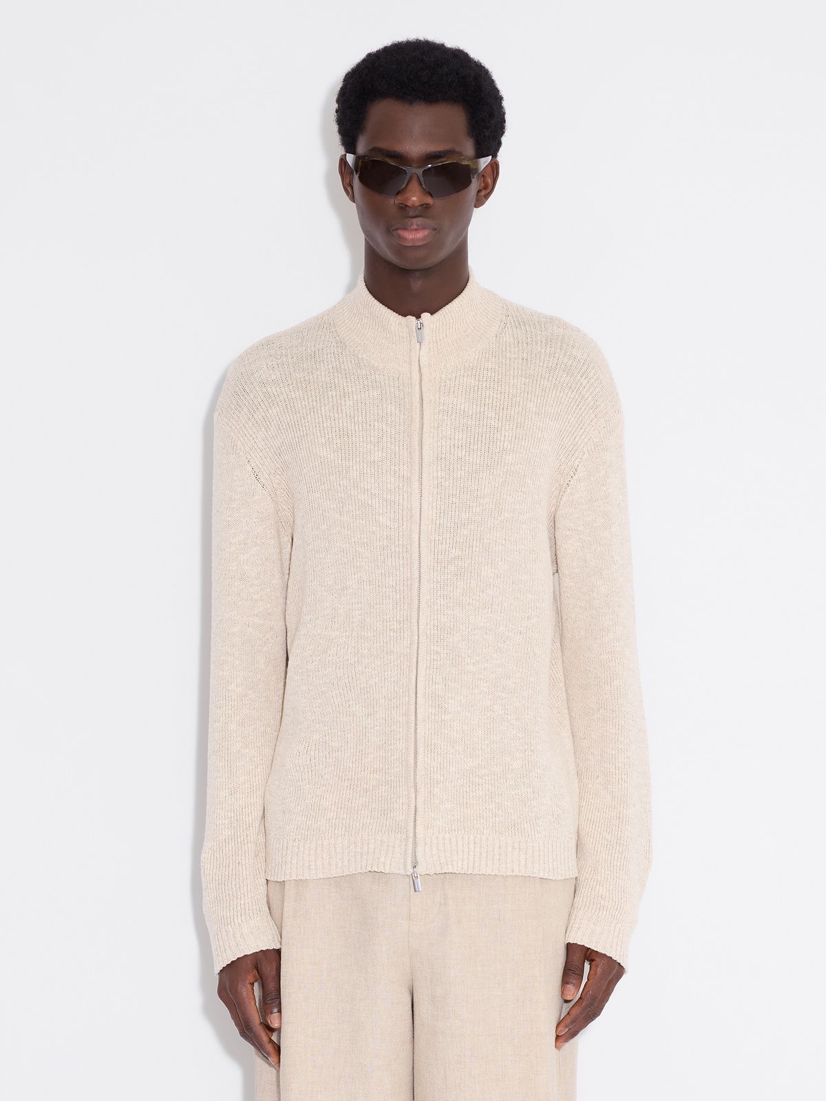 Atlantic Zip Cardigan – Frost Røros